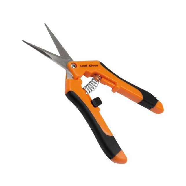 Straight Tip Scissors by Leef Kleen, ideal for your cannabis harvest