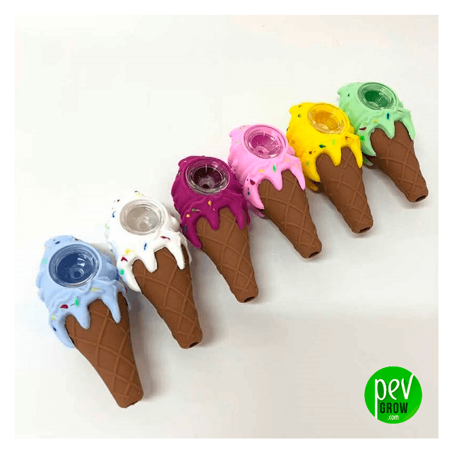 Pipa in silicone a forma di gelato | Pevgrow