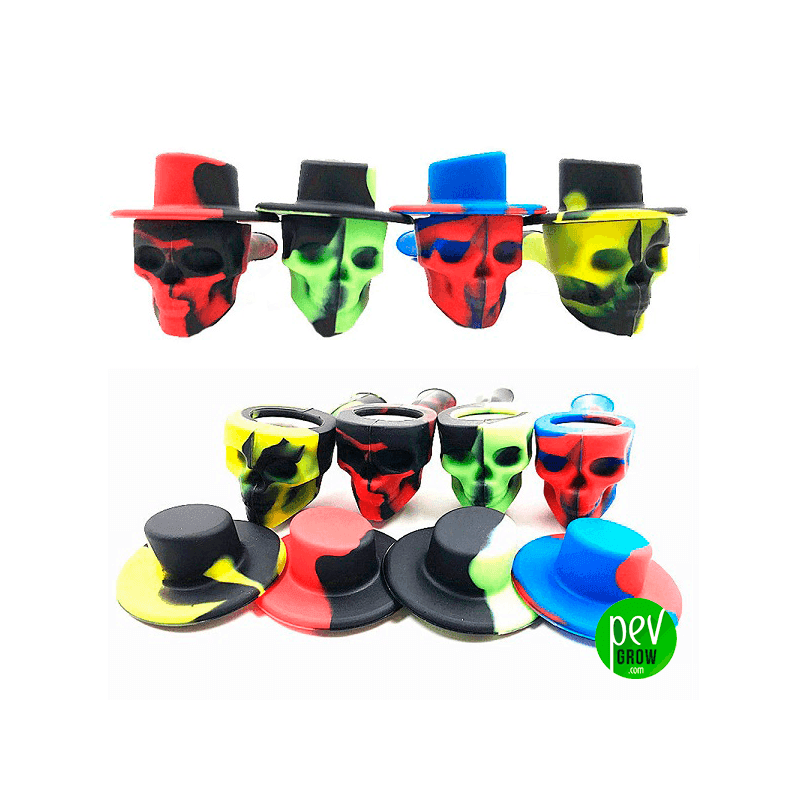 Silicone skull pipe | Pevgrow