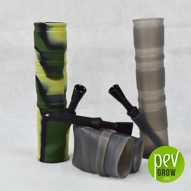 Collapsible Silicone Bong | Portable and resistant | pevgrow