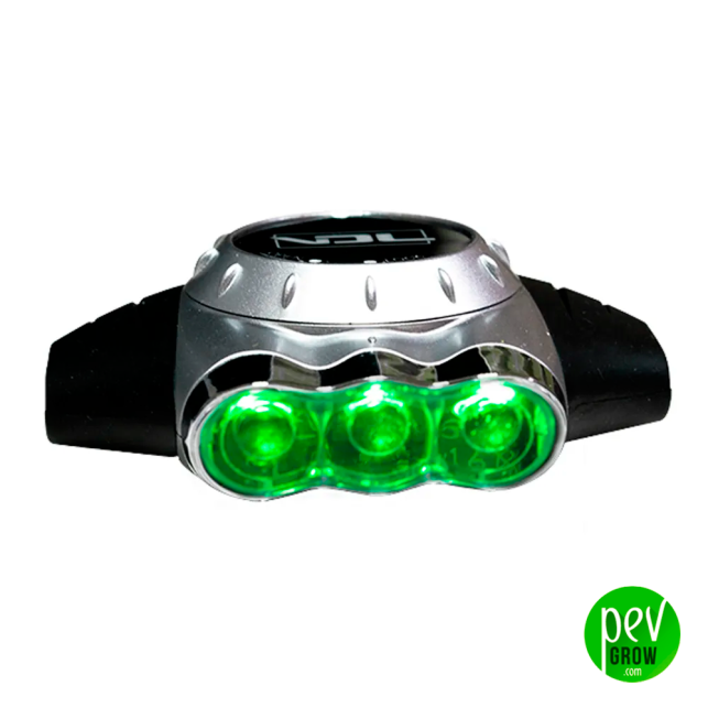 VDL Green Light Visor | With clip to fit any cap