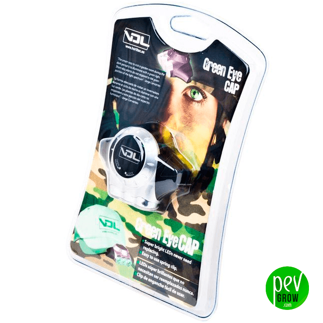 VDL Green Light Visor | With clip to fit any cap