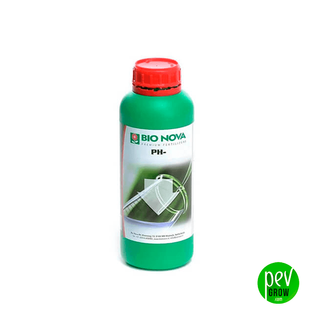 Bio nova pH- | Reduces the pH of the cannabis crop