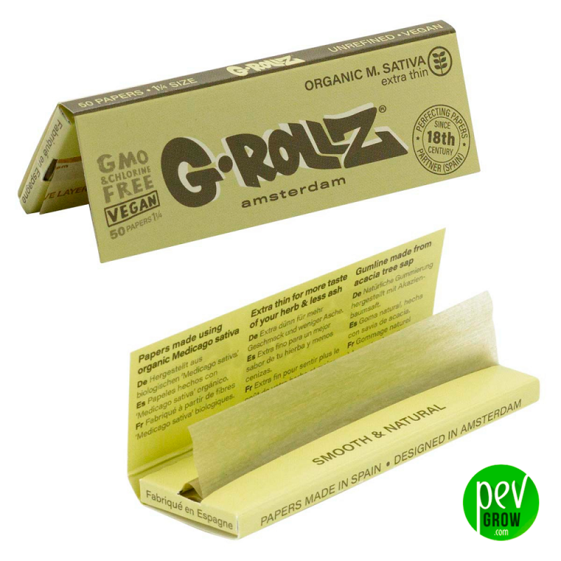 Medicago Sativa Paper - Buy G-Rollz Rolling Paper | Pevgrow