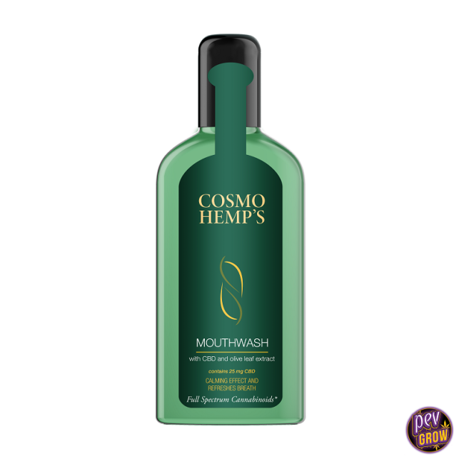 Acheter pas cher Cosmo Hemp's® CBD rince-bouche chez Pevgrow