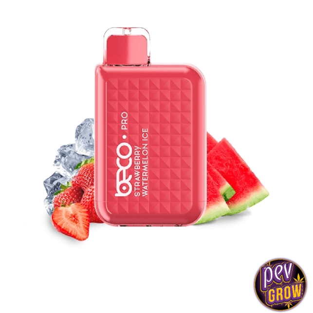 Achetez le Puff Jetable Strawberry Watermelon Vaptio Beco Pro.