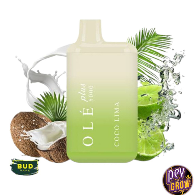 Compra Pod desechable Coco Lima Ole Plus 5000 by Bud Vape en PEV