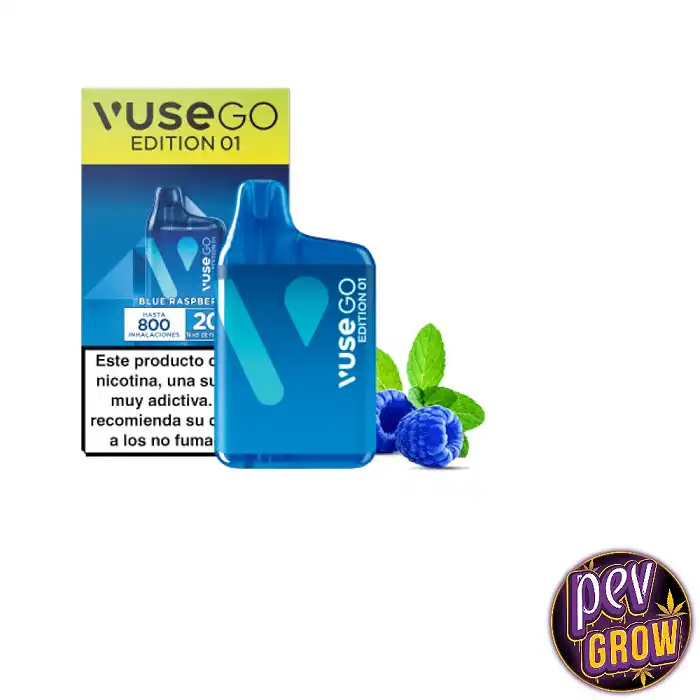 Compra Pod Desechable Blue Raspberry Go Edition 01 Vuse | Pevgrow