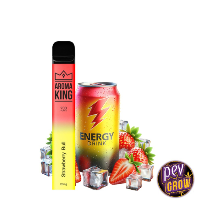 Purchase Disposable Pod AK Classic Strawberry Bull by Aroma King | PEV