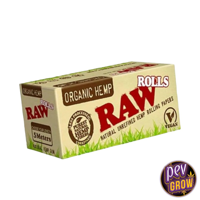 Buy Raw Organic King Size Rolling Paper Roll 5m