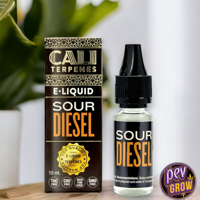 Sour Diesel 0mg Vape Juice | Buy Sour Diesel E-Liquid Cali Terpenes | PEV