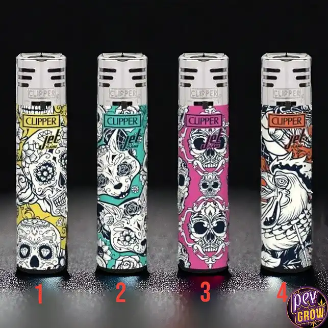 Compra Mechero clipper Jet Flame Somber Pattern Barato en Pevgrow