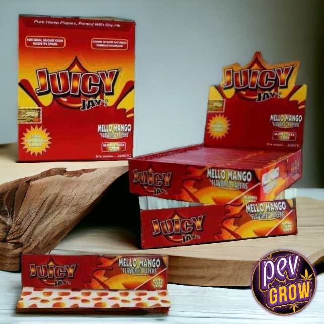 Buy Juicy Jay's King Size Mango Flavored Rolling Papers Cheap | PEV