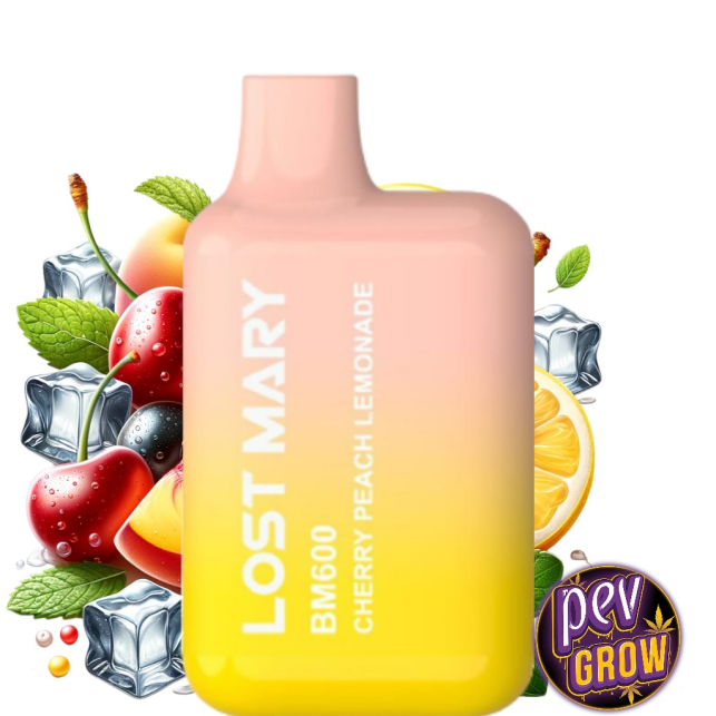 Vaper Desechable Elf Bar Lost Mary BM600 Cherry Peach Lemonade 20mg | PEV