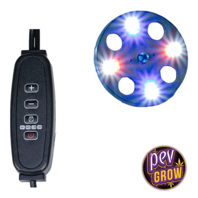 Luz LED para Invernadero Propagador | Pevgrow