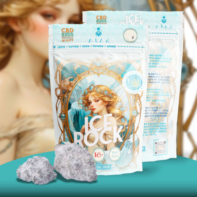 Ice Rock CBD 30 gr | Compra el CBD más Potente en Pevgrow