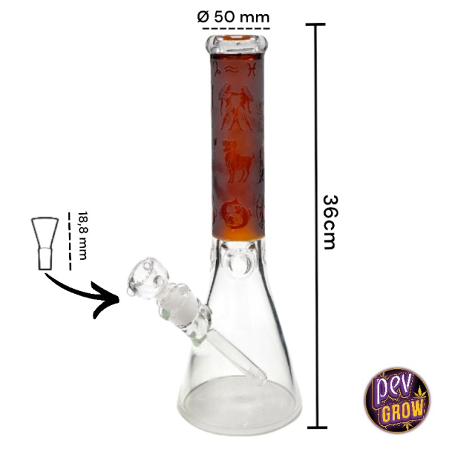 Egyptian Ice Crystal Bong Limited Edition 36 cm: a masterpiece
