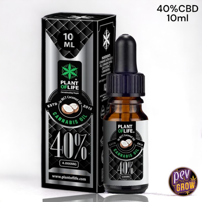 CBD Oil Plant of Life 40% - 10 ml Coconut