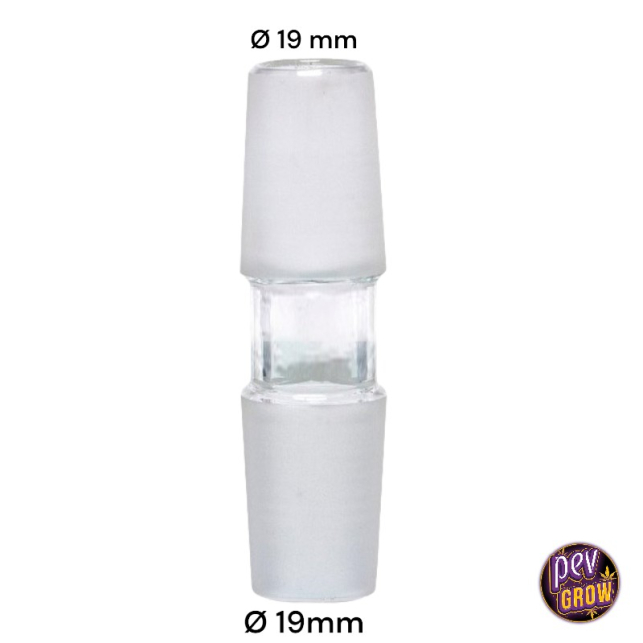 Buy Bong Adapter Glass Joint M/M 19/19 mm at Pevgrow.