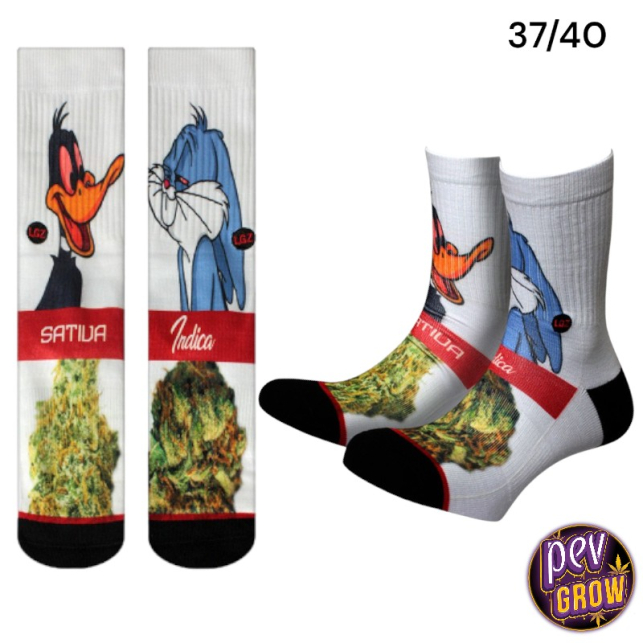Compra Calcetines 420 Pato Lucas- Bugs Bunny [Indica vs Sativa] PEV