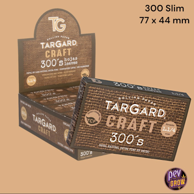 Buy TarGard Craft 300 1.¼ Rolling Paper: Purity and Sustainability ...