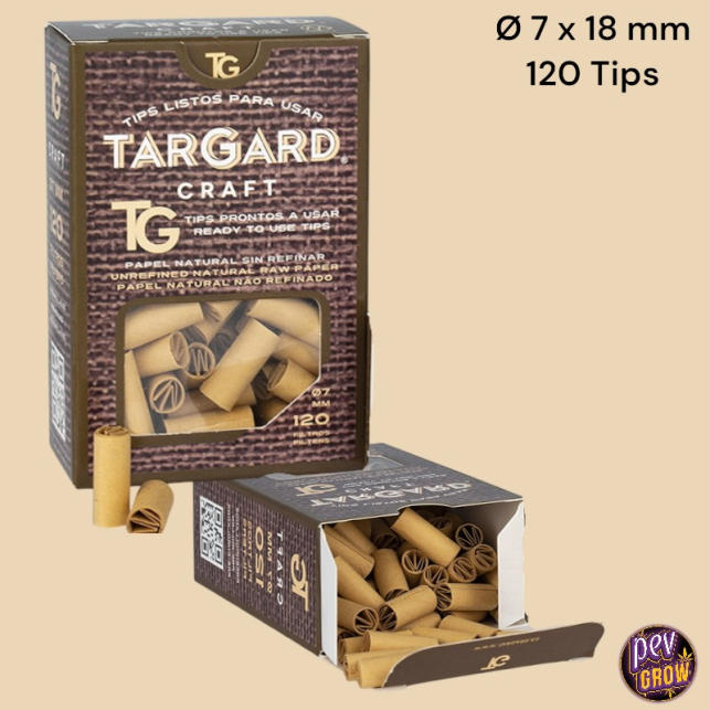 Buy Craft TarGard Rolled Tips: Easy Cigarette Preparation | Pevgrow