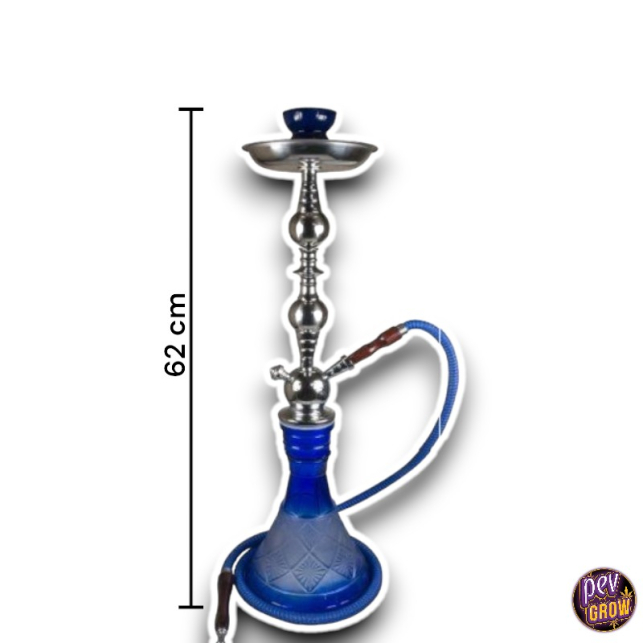 Buy Sahbi Blue Shisha 62 cm: Tradition and Design for Connoisseurs | PEV