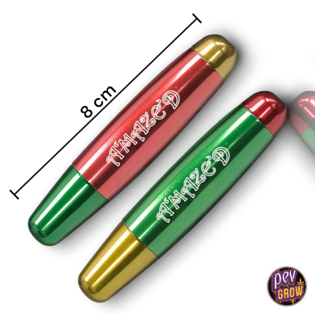 Buy Amazed Aluminum Pipe Rasta Edition and Optimize Your Smoking | Pevgrow