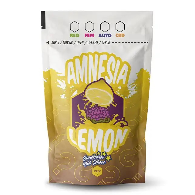Pochon Weed Amnesia Lemon PEV Seeds - Achetez des Sacs pour Emballer le ...