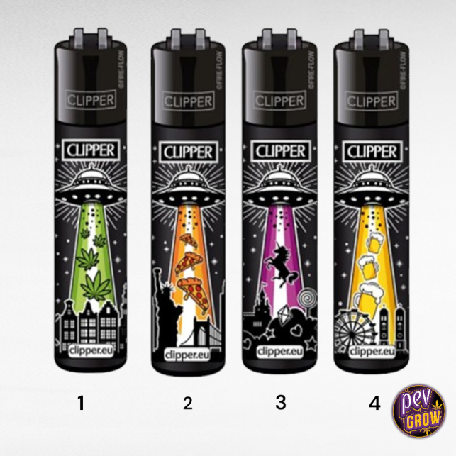 Compra Clipper Classic 420 Ufos: Mecheros con Diseños Extraterrestres | PEV