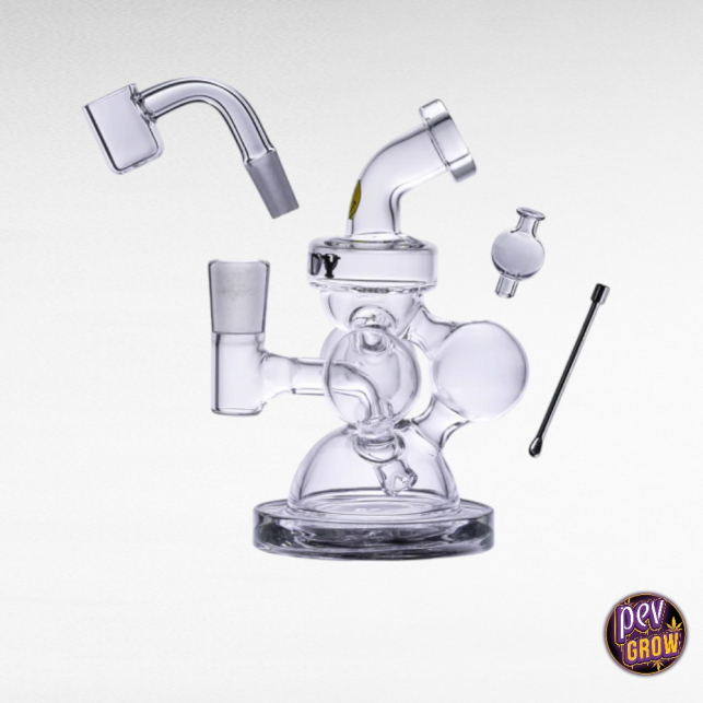 Buy Goody Atom Mini Rig Kit Glass Pipe - Clear: Innovation and Smooth Hits