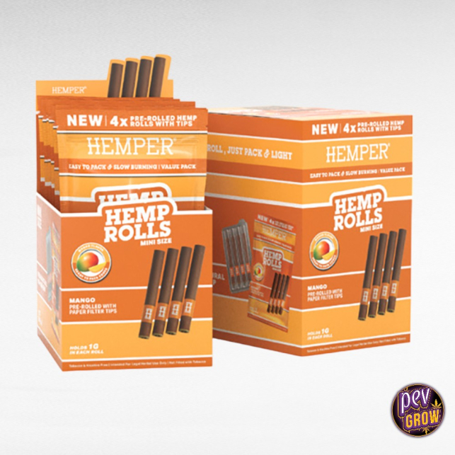 Buy Blunt Paper - Mini Rolls Hemper - Mango at Pevgrow