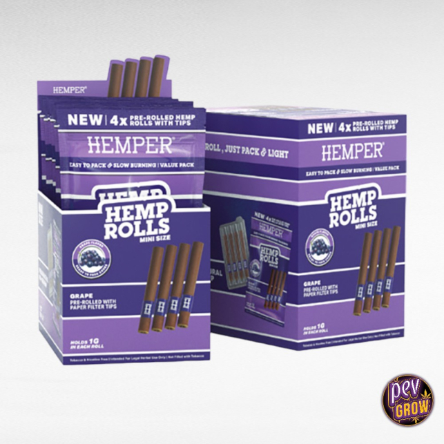 Buy Cheap Grape Hemper Mini Rolls Blunt Paper at Pevgrow