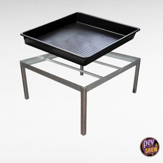 Achetez Kit Plateau 120 x 120 cm + Support Métallique Pas Cher chez ...