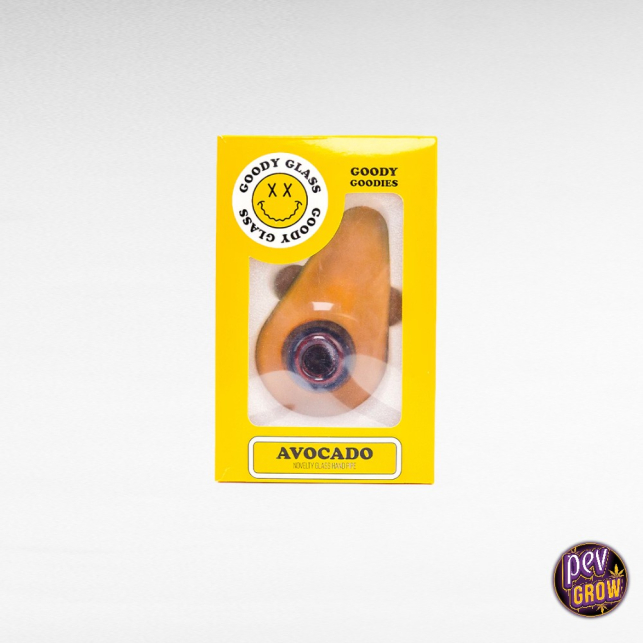 Buy Goody Glass Avocado Glass Pipe at PEV - Unique and Functional Design