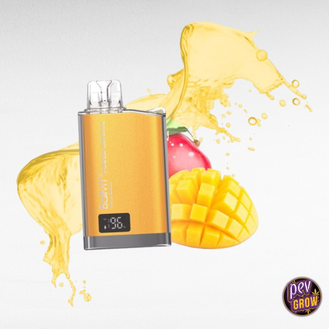 Disposable Pod Balmy Power Crystal Triple Mango (8000 Puffs) Pevgrow