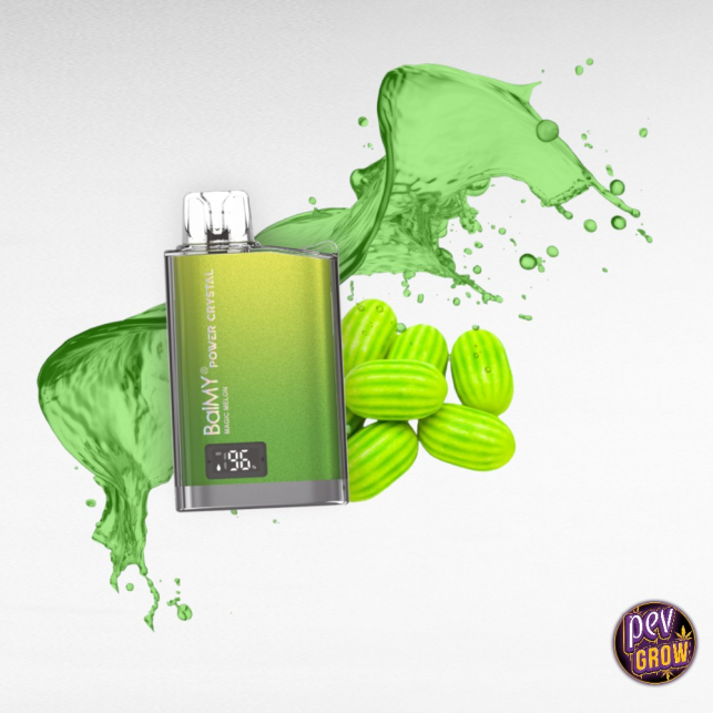 Buy Disposable Pod Balmy Power Crystal Magic Melon (8000 Puffs) PEV