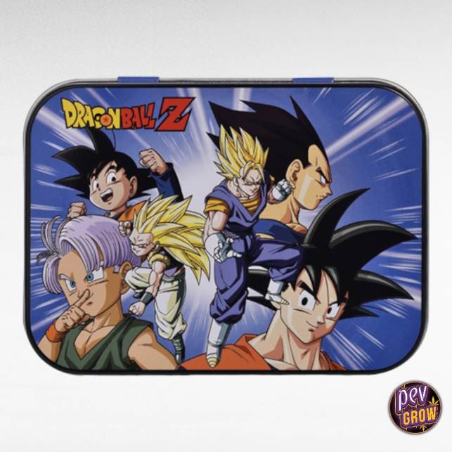 Kaufe Metallbox 11x8x2,5 cm. Dragon Ballz & kompakte Pflaster bei Pevgrow.