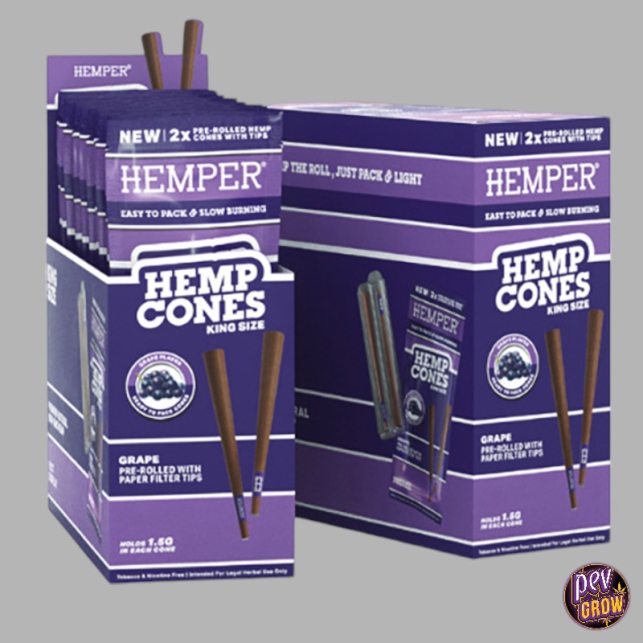 Buy Blunt King Size Hemp Cones - UVA (Hemper) at Pevgrow.