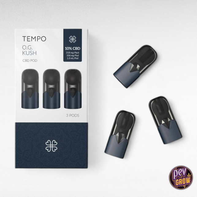 Comprar Pods OG Kush CBD 318mg, fácil de usar y recargable en Pevgrow